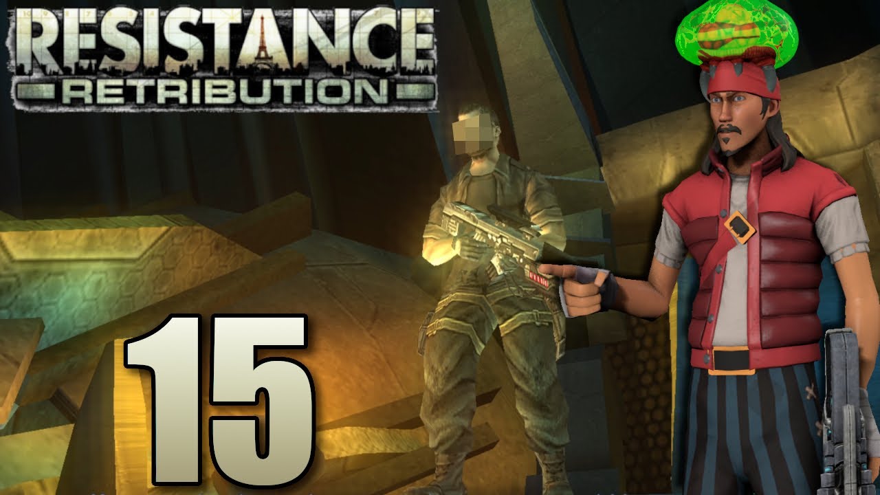 🎮 Let's Play 🎮 Resistance Retribution Part 15 - Drilling On Through ...