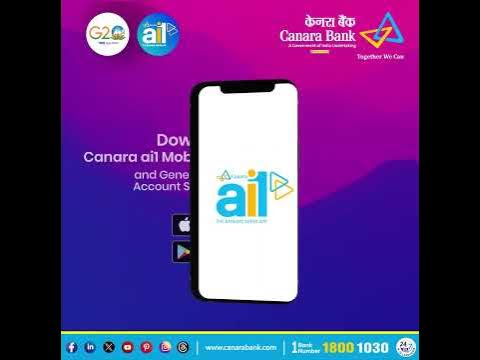 Enjoy Effortless Account Statement Generation with Canara Ai1 App | Smart Banking Simplified ...