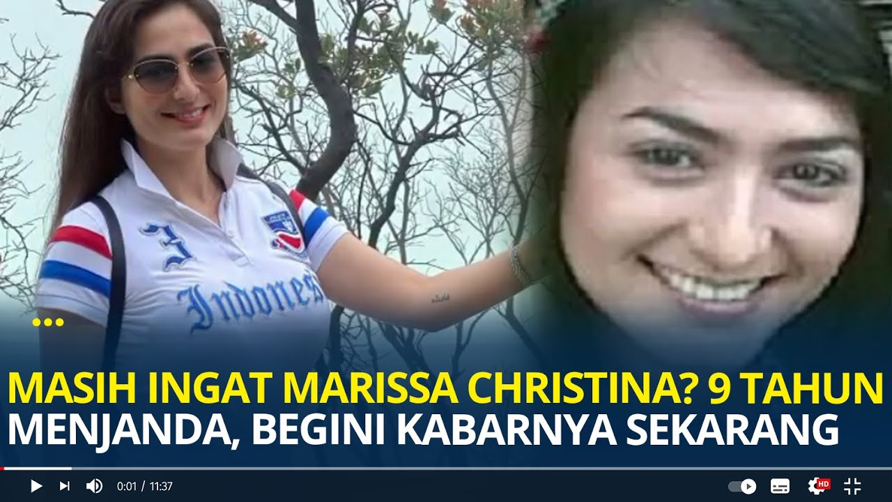 Masih Ingat Marissa Christina? Mantan Istri Ahmad Affandy, 9 Tahun Menjanda, Ini Kabarnya ...