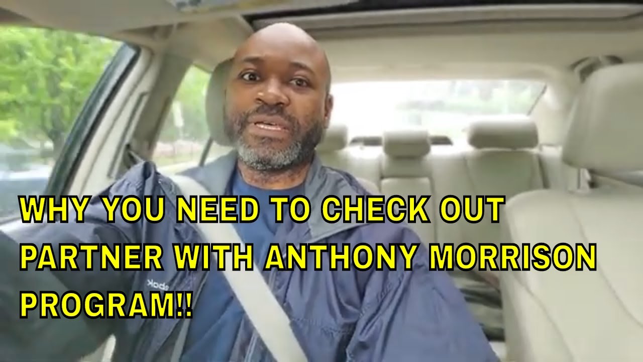 Anthony Morrison - Partner With Anthony Morrison - Student Review ...