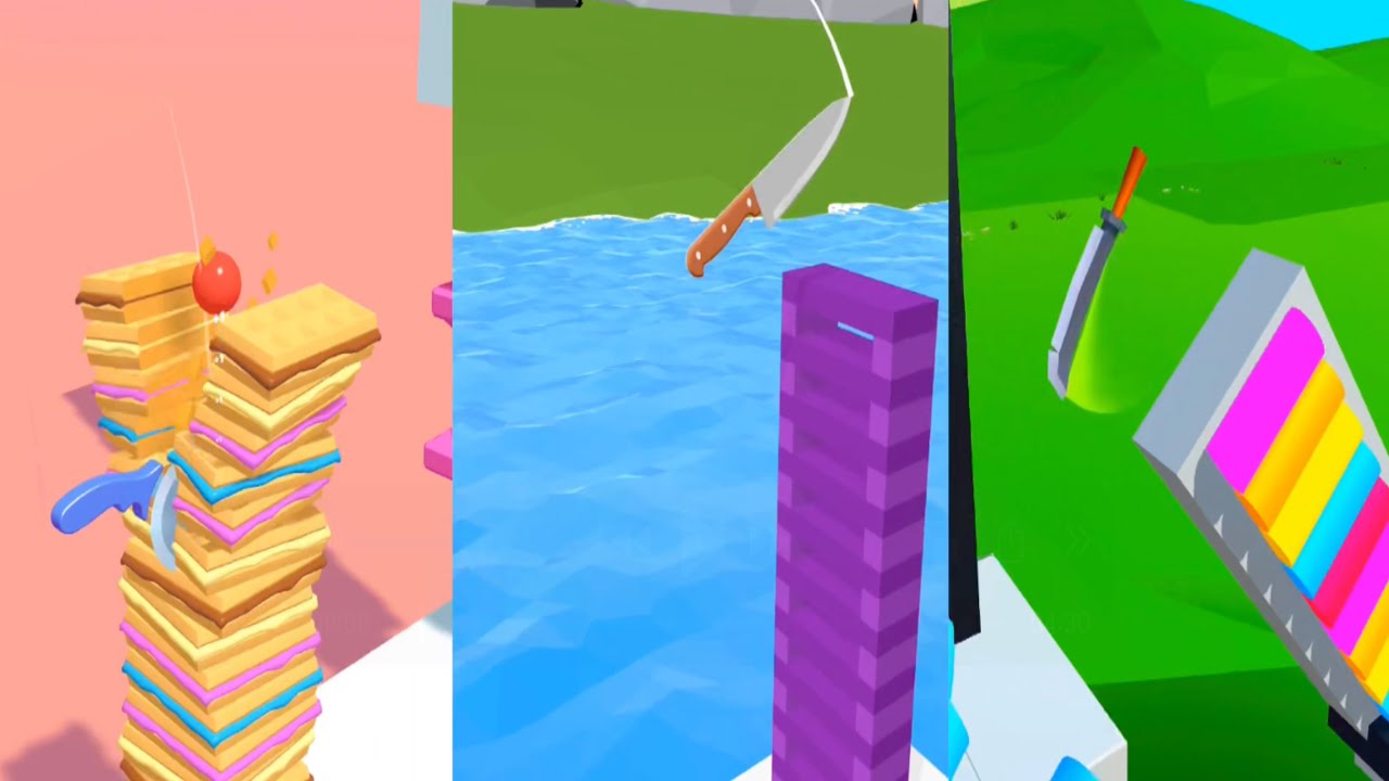 Slice Master | Slice It | Slice All - All Levels Gameplay Android, iOS ...