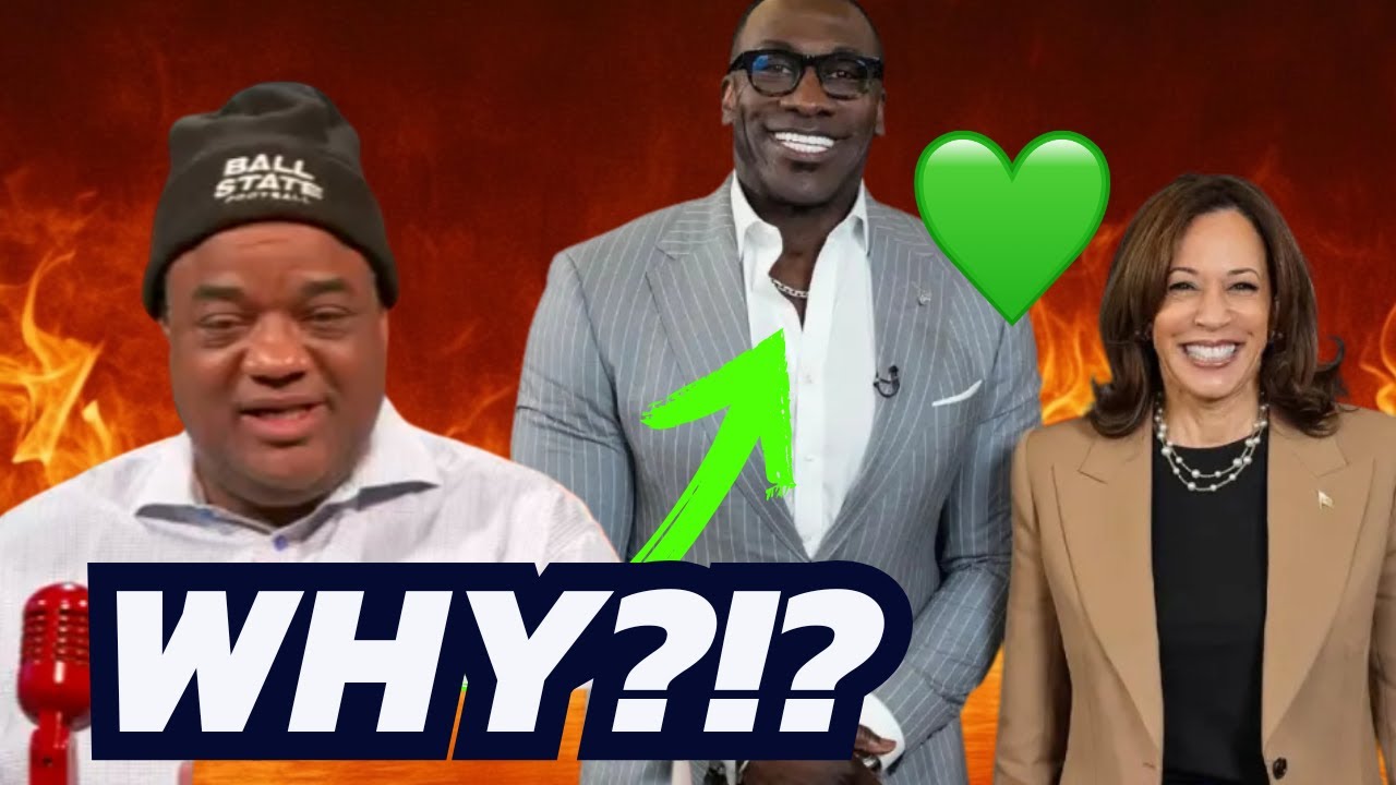 Shannon Sharpe SIMPS For Kamala Harris! - YouTube