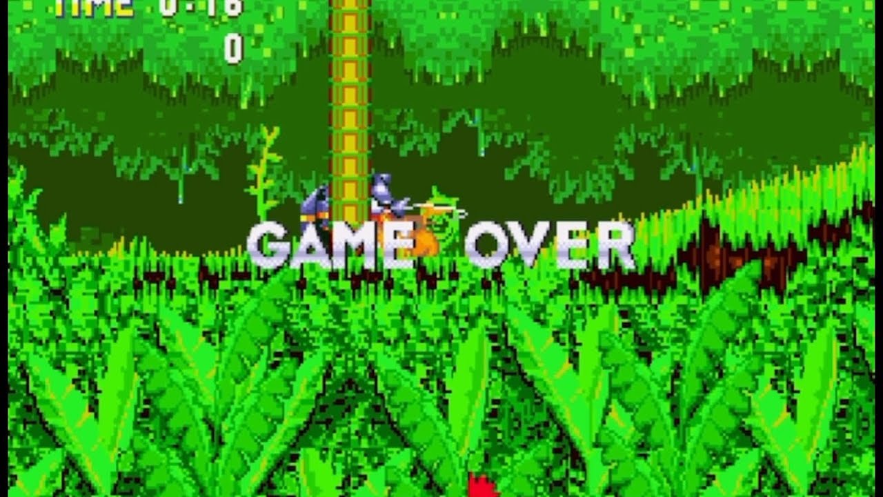 Sonic 3 Complete: Game Over (W Sonic 3k music) - YouTube