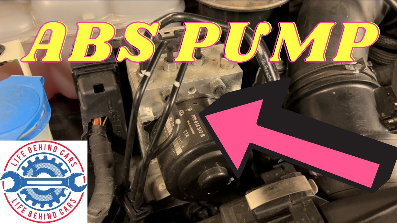 VW Touareg Diesel 2016 ABS Pump Location - YouTube