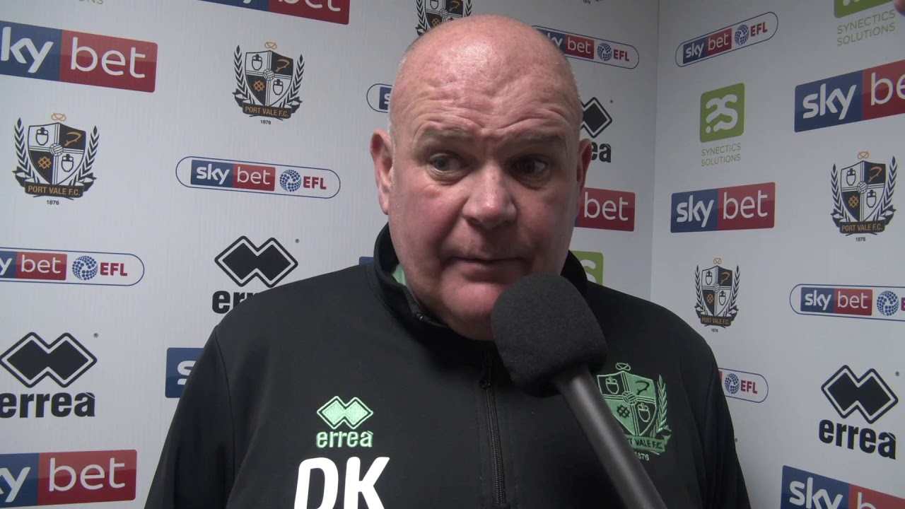 Dave Kevan disappointed not to take all three points against ...