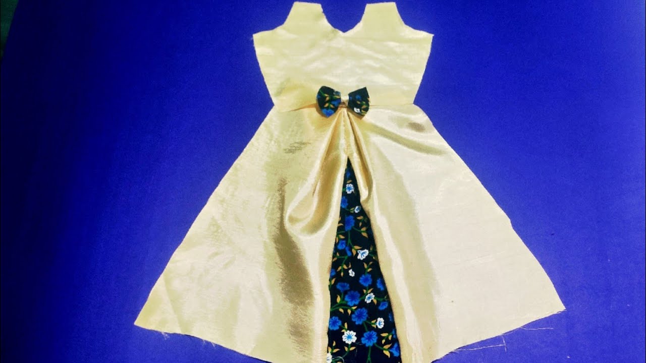 BEAUTIFUL FROCK DESIGN CUTTING/ A-LINE FROCK DESIGN/MARIANOVA - YouTube