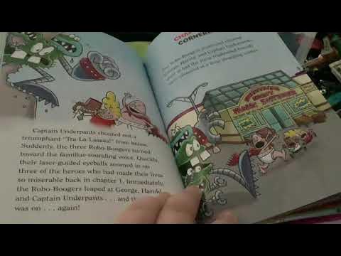 Captain Underpants Book 7 Chapter 20 Booger Brunch - YouTube