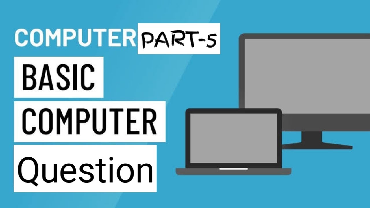 COMPUTER BASIC KNOWLEDGE MCQ FOR CCC - YouTube
