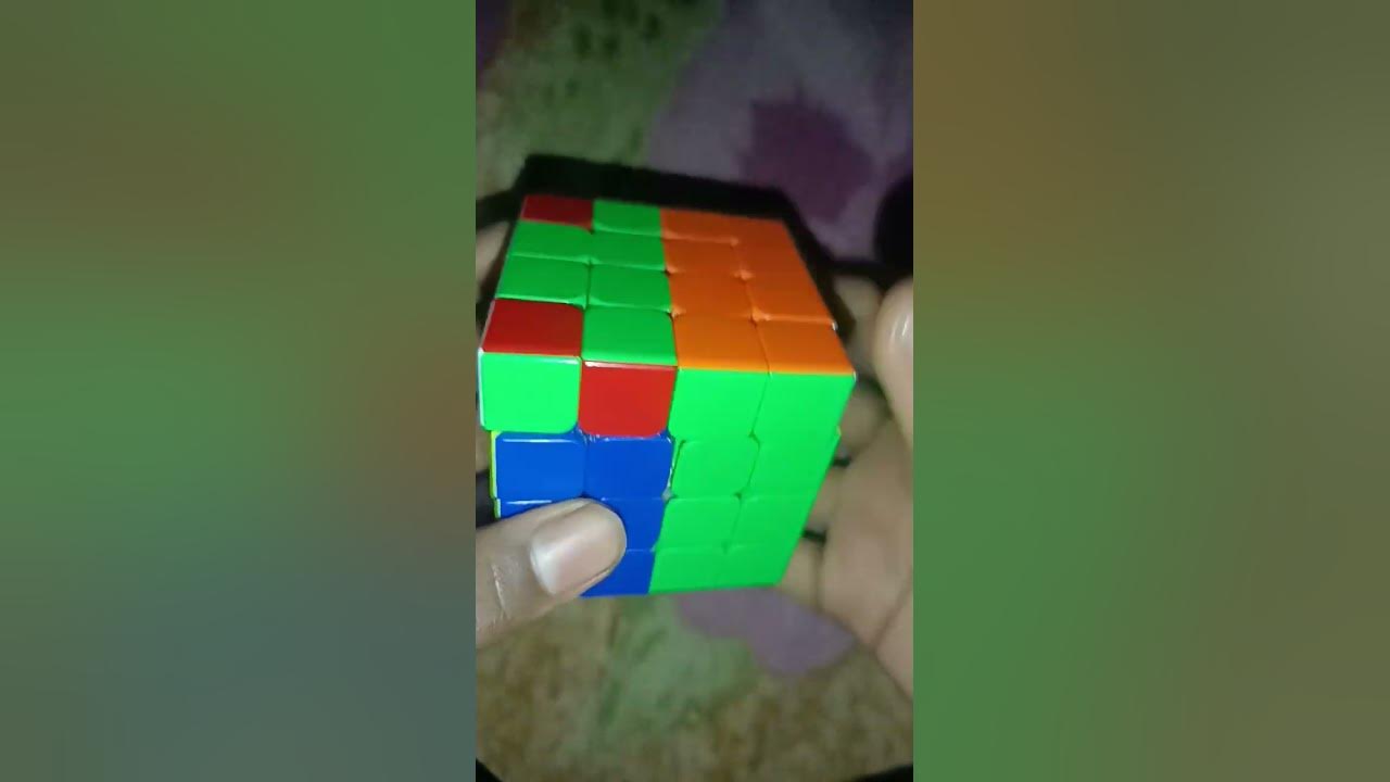 oll parity 4 by 4 Rubik's cube easiest method #shorts #cubing - YouTube