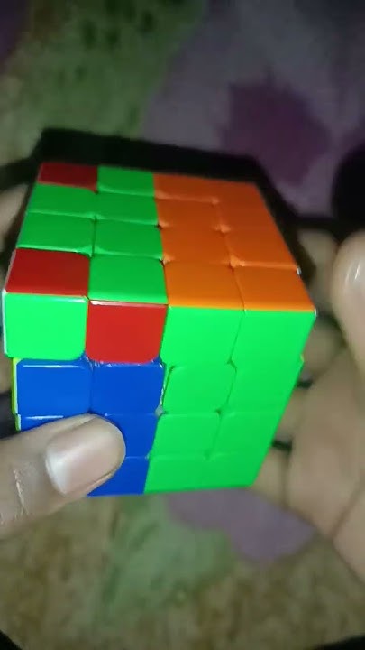 oll parity 4 by 4 Rubik's cube easiest method #shorts #cubing - YouTube