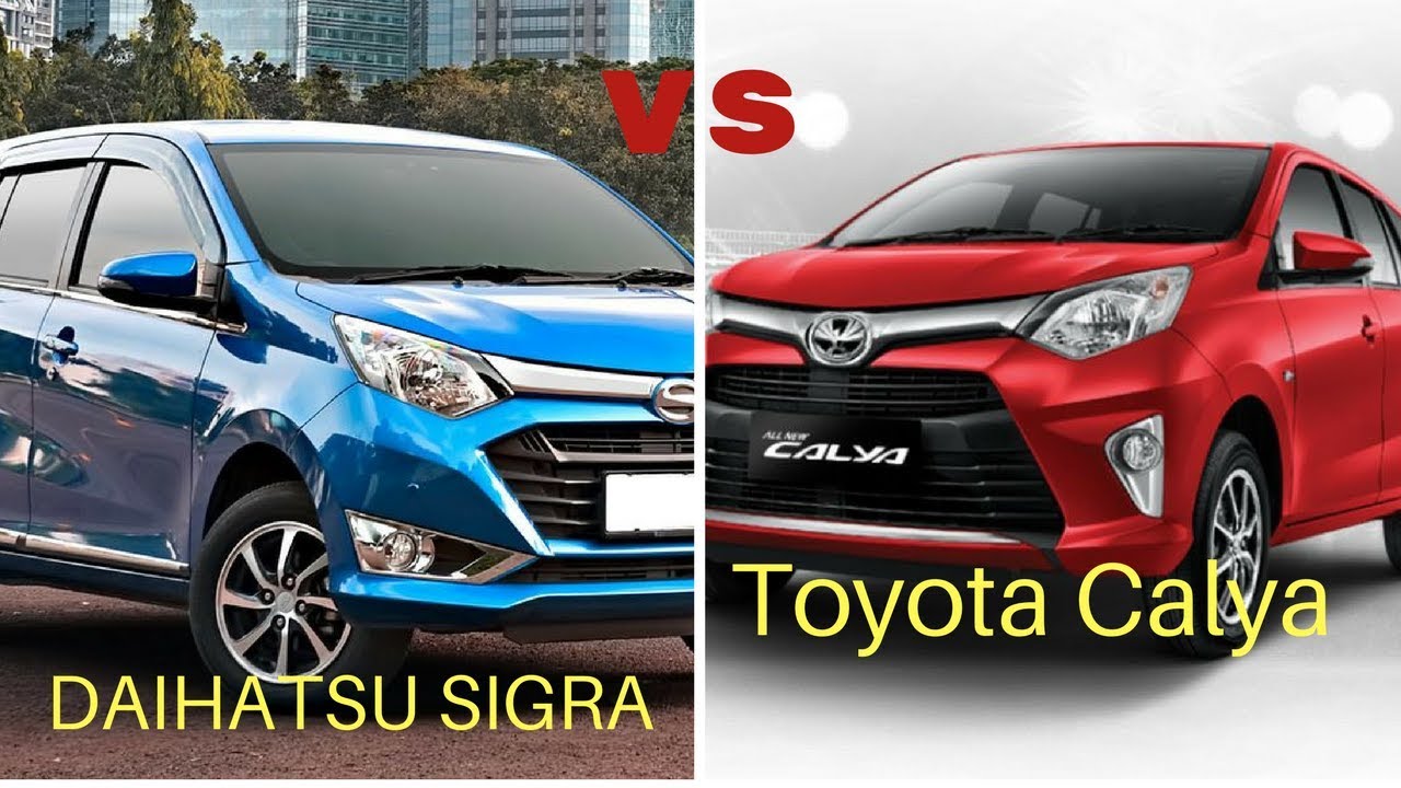 Daihatsu Sigra vs Toyota Calya - YouTube