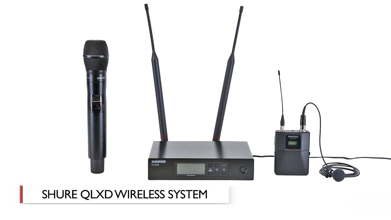 Shure QLX-D Wireless System: Hands On Review - YouTube