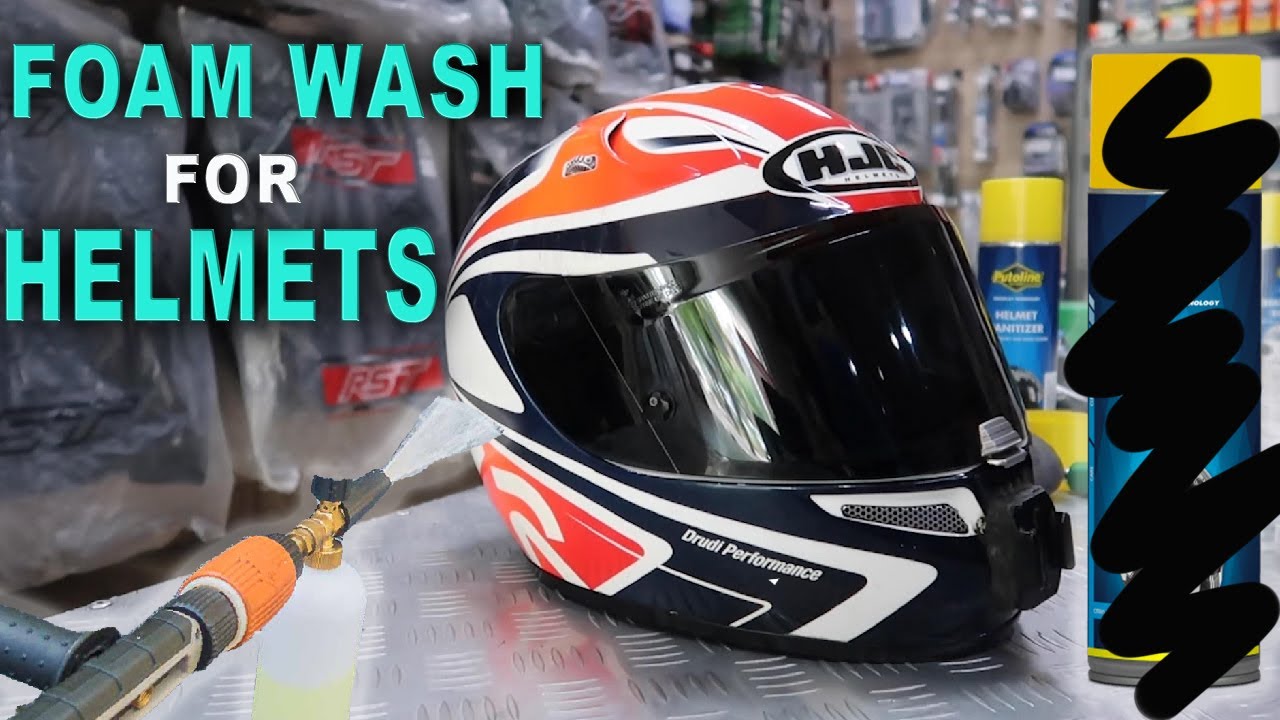HOW TO KEEP YOUR HELMET BRAND NEW | MY HELMET SETUP | SIMRAN KING - YouTube