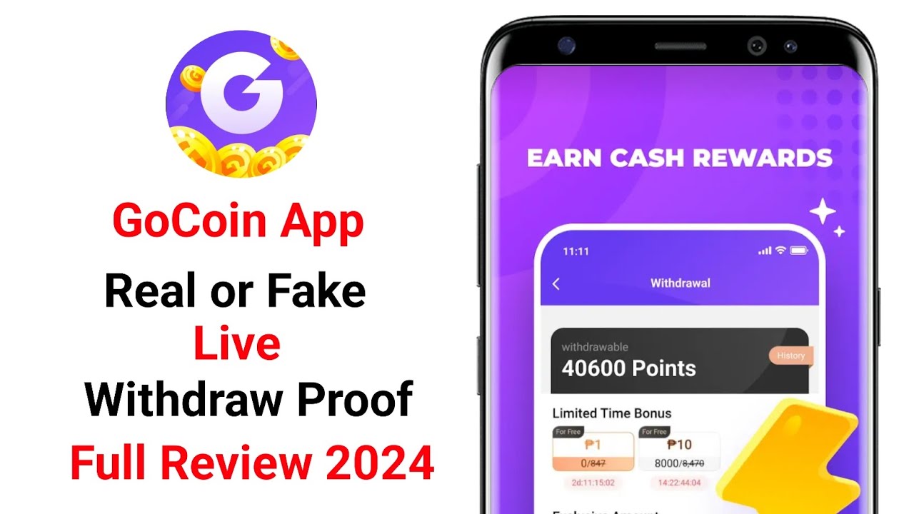Go Coin App Withdrawal | Go Coin App Pasie kaise kamaen | Go Coin App ...