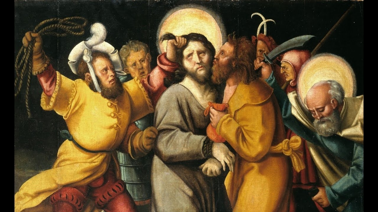 Jesus in the Garden of Gethsemane and His Betrayal by Judas - YouTube