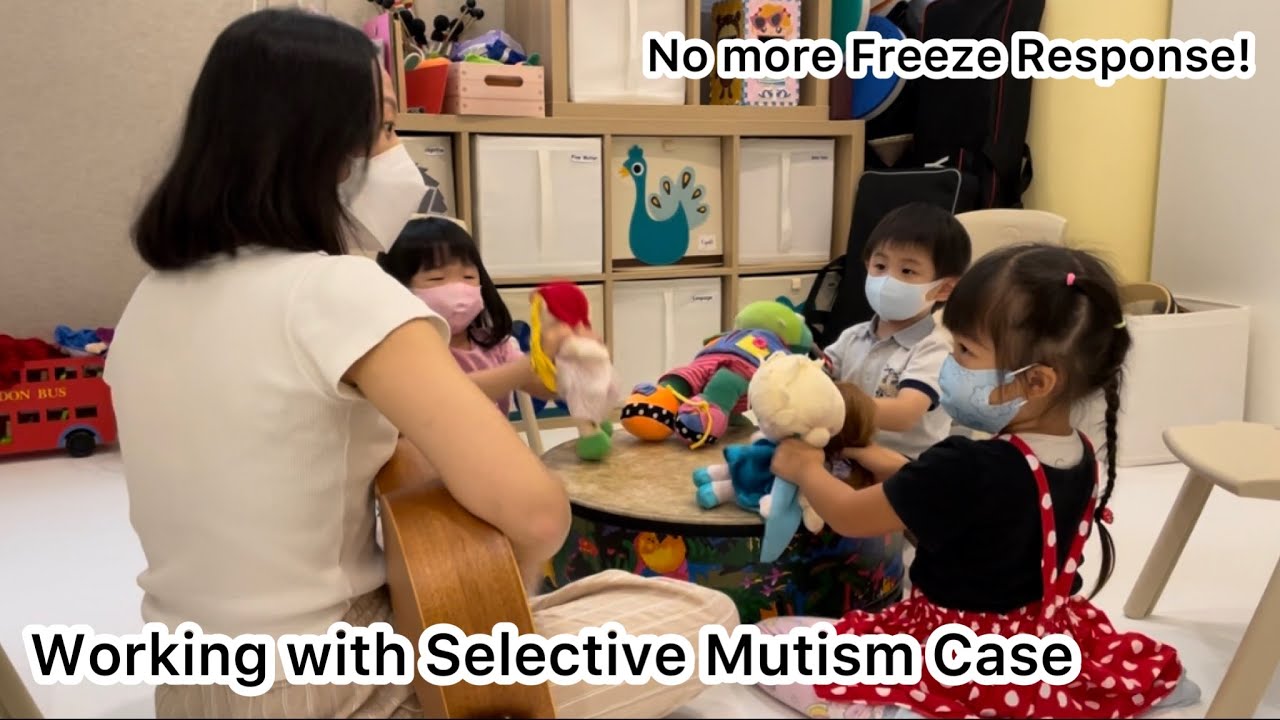 Selective Mutism Case Overcoming Fear | 選擇性緘默症個案開始突破 - 不再殭硬！ - YouTube