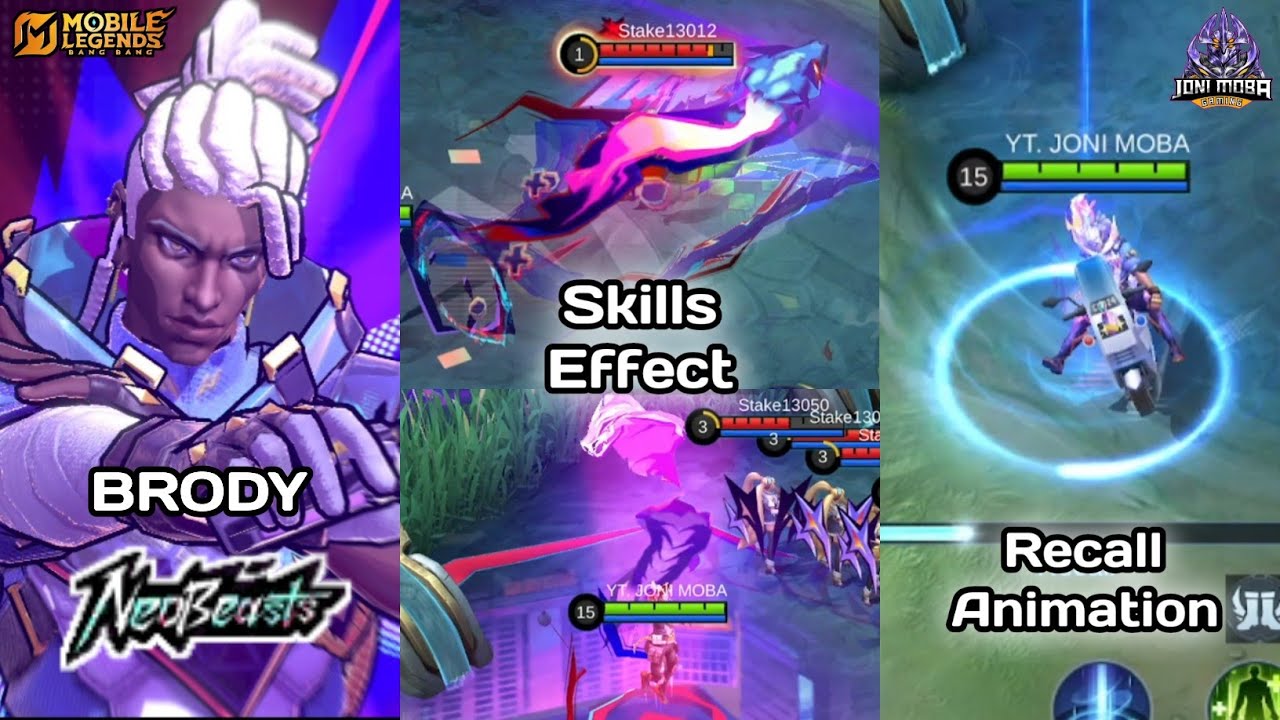 BRODY NEW SKIN NEOBEAST - IDLE ANIMATIONS/WALKING ANIMATIONS/GAMEPLAY ...