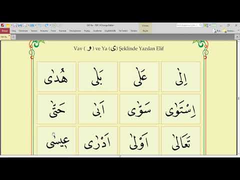 KUR'AN ÖĞREN | ELİF BA |24.DERS | ELİF BA DERSLERİ