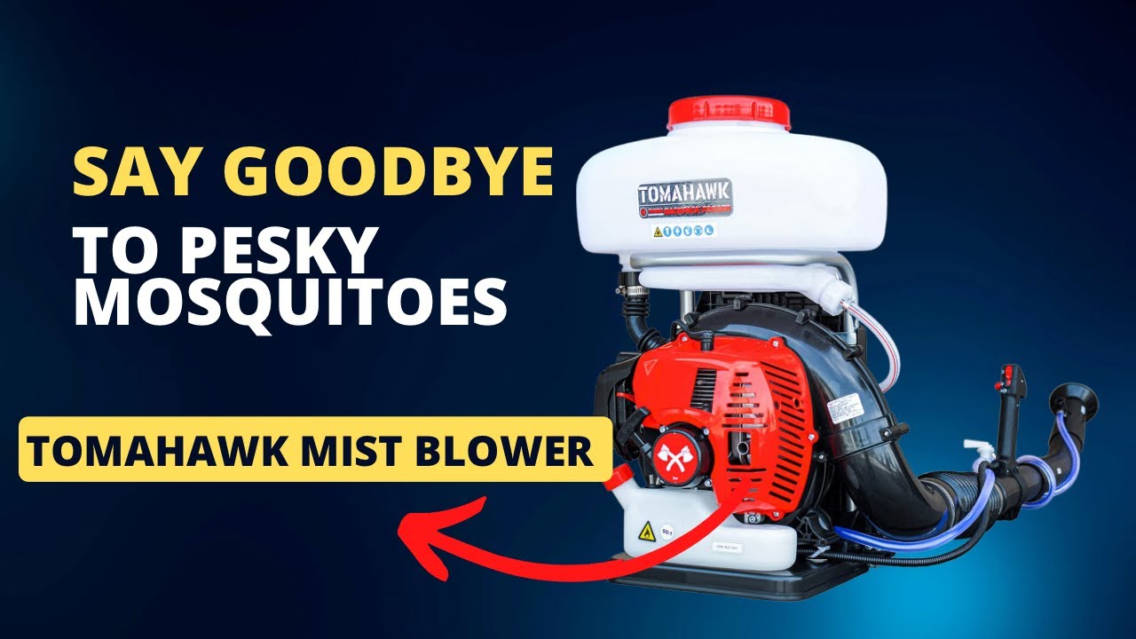 tomahawk mist blower review - YouTube