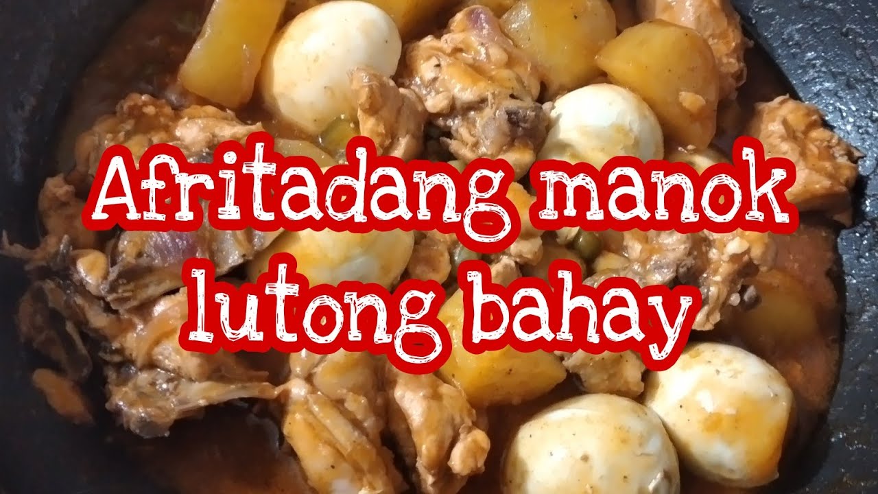 Afritadang manok (lutong bahay) - YouTube