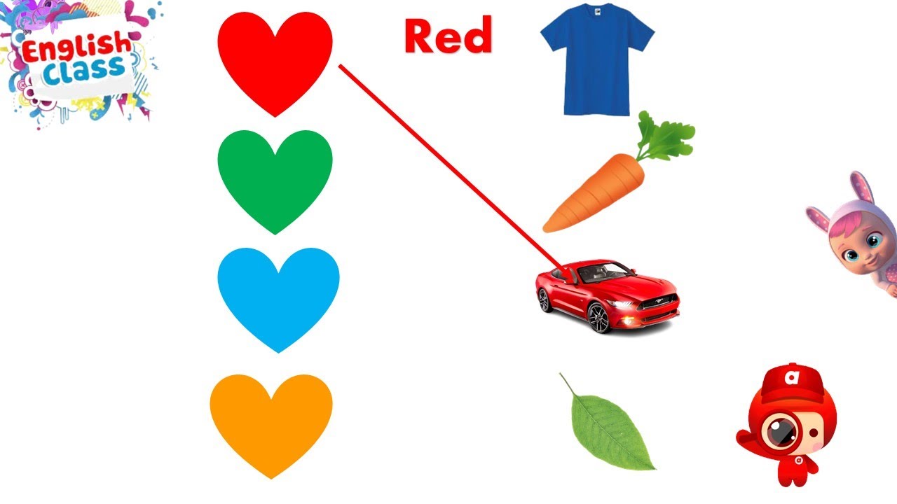 Let's Learn The Colors! - Colors Work Sheets for Children by tiny ...