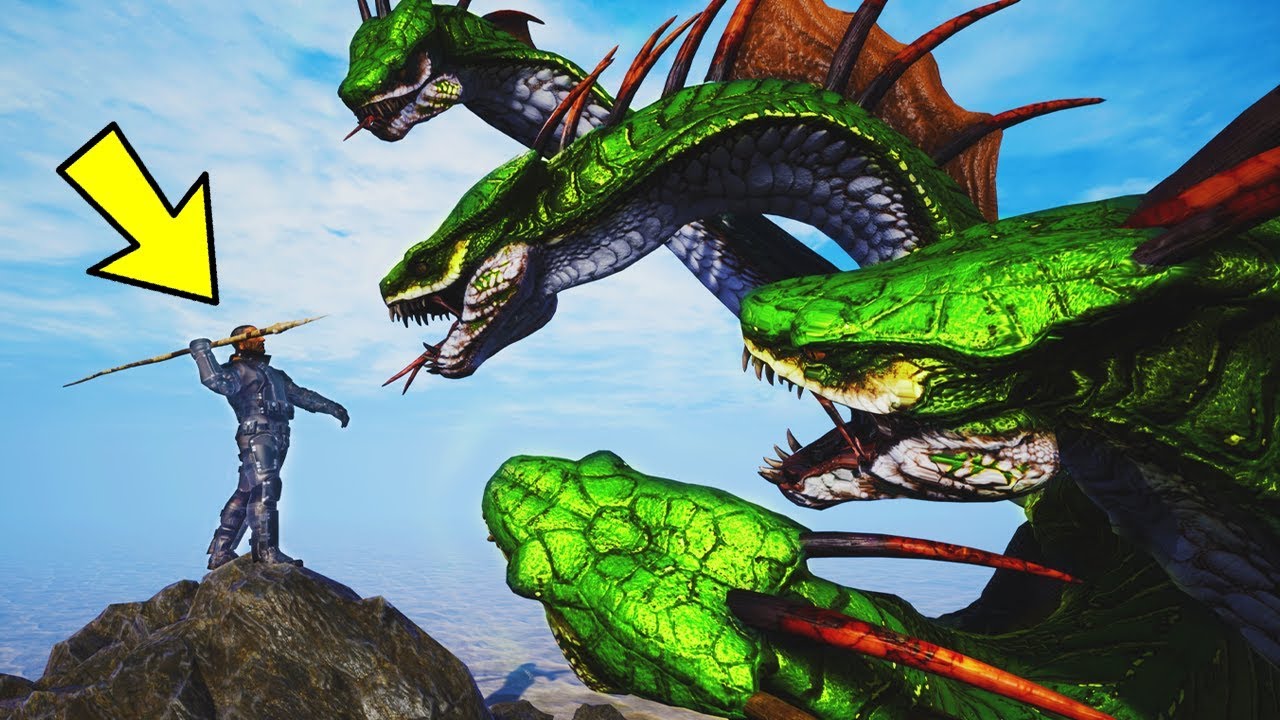 A RIVAL ALPHA.. This New Ark HYDRA is INSANE! Part 23 - Ark Survival ...