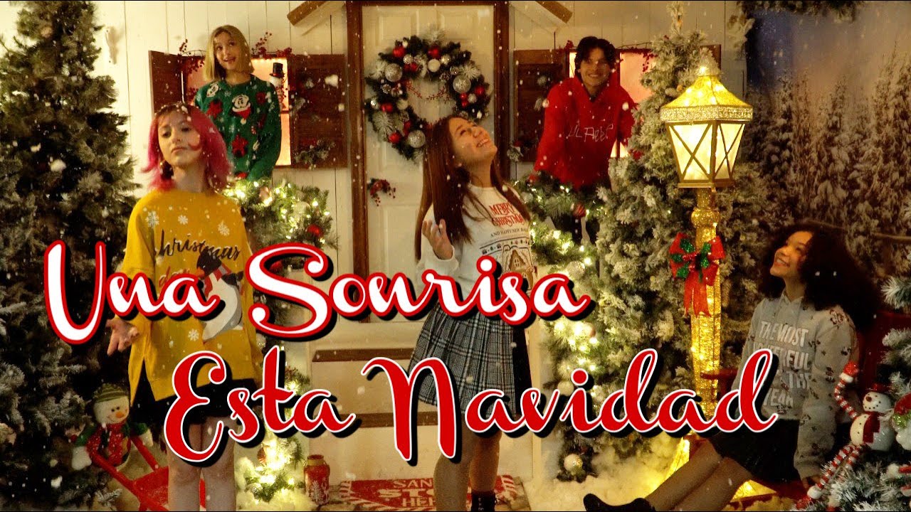 UNA SONRISA ESTA NAVIDAD | Video OFICIAl | Canción de NAVIDAD #navidad ...