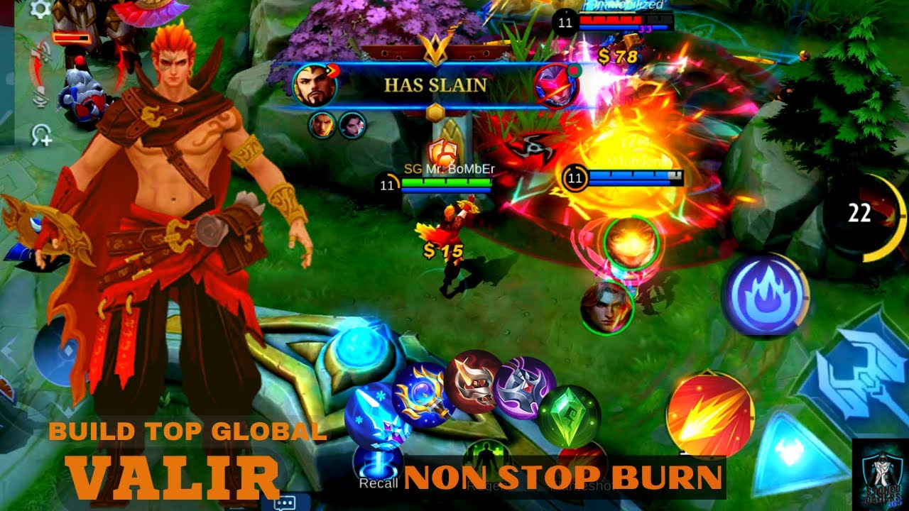 VALIR BEST BUILD 2022 | INSANE MAGIC DMG | BUILD TOP GLOBAL VALIR ...
