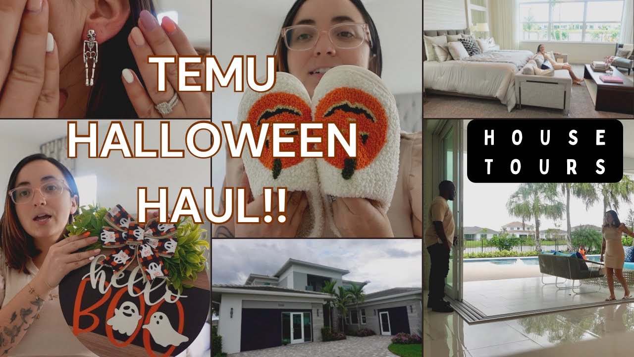 TEMU FALL HALL (HOME DECOR)!! / HOUSE TOURS - MILLION DOLLAR HOMES ...