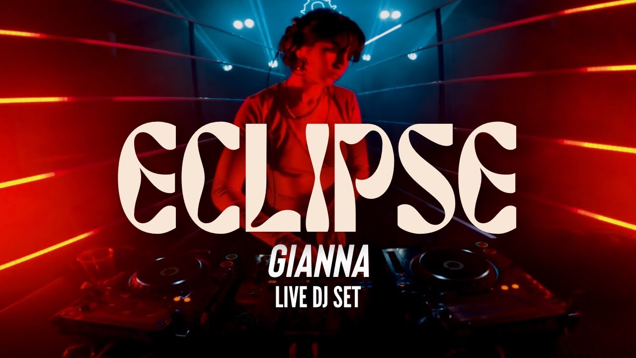 Gianna Live DJ Set at "Eclipse By Hypnotic" Dark Disco, Indie Dance ,Minimal Deep Tech - YouTube