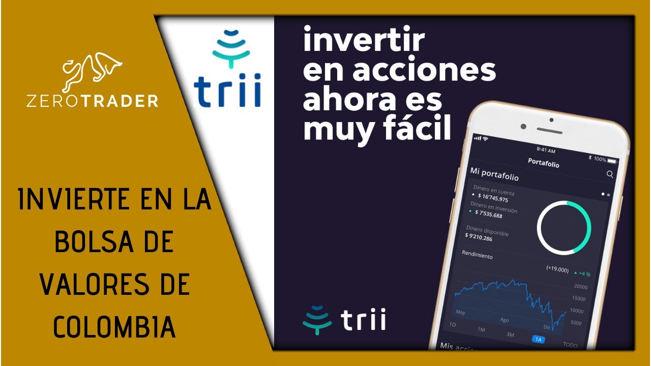 TRII - App para invertir en la Bolsa de Valores de Colombia (BVC) - YouTube