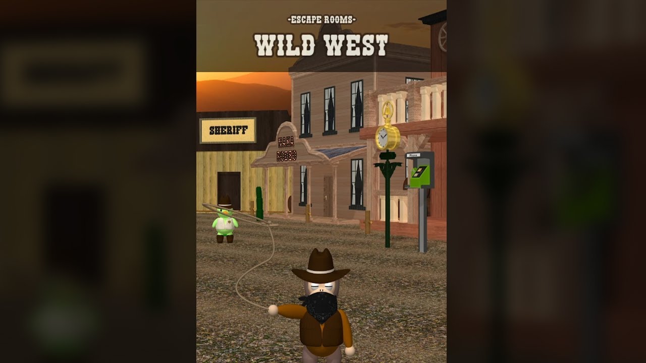 Escape Rooms Wild West Walkthrough (NAKAYUBI) - YouTube