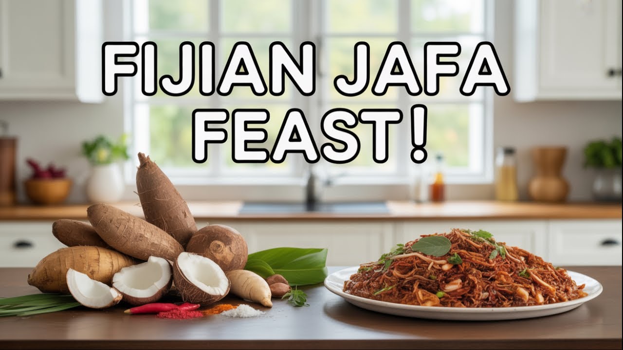 fijian jafa mukbang sausages cheese and bakers delight bread - YouTube