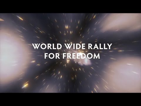 World wide rally for freedom and peace - we will all be there ...