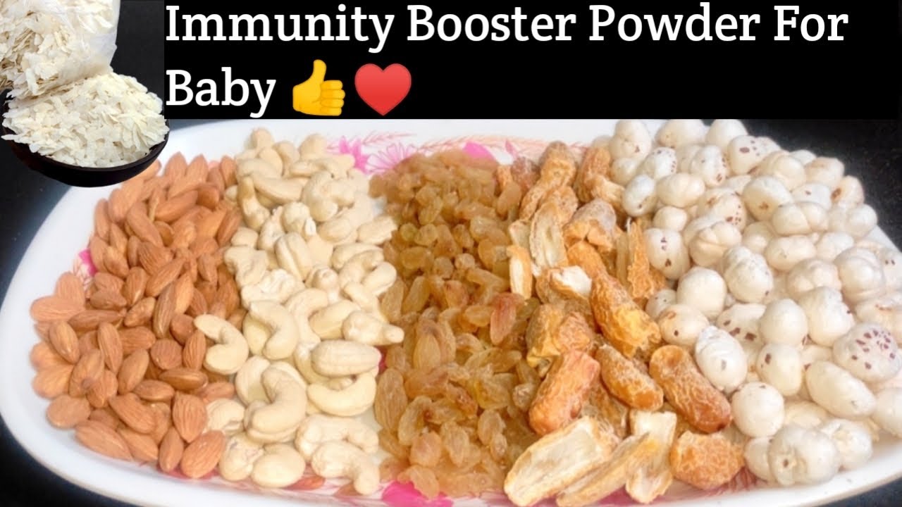 Homemade Immunity Booster Powder For Baby | Baby Powder | Immunity ...