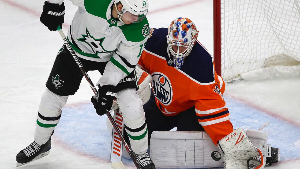 Overtime win! Edmonton Oilers beat Dallas Stars - YouTube