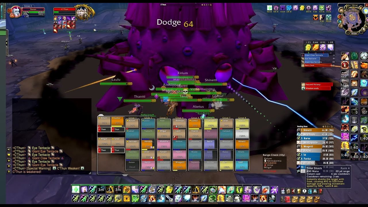 The Temple of Ahn'Qiraj: AQ40 WoW Classic - YouTube