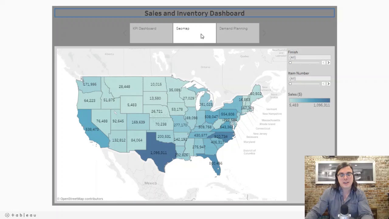 Tableau Tactics: Sales and Inventory Analytics - YouTube
