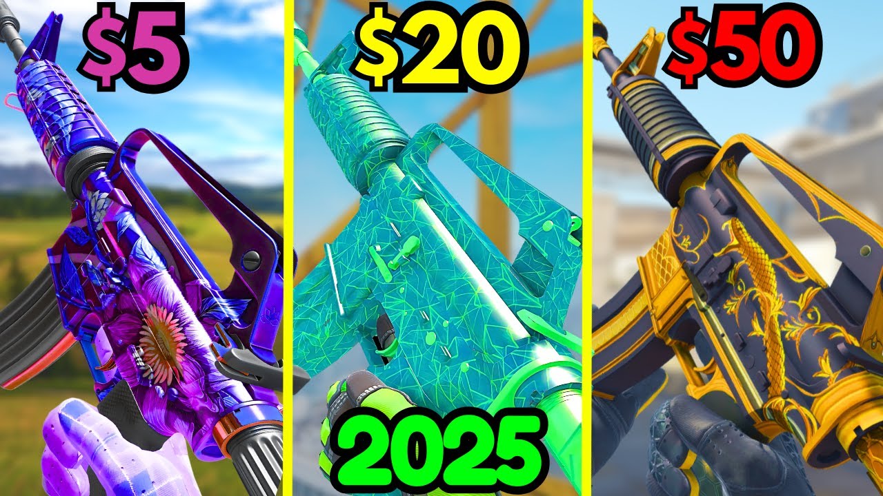 The BEST BUDGET M4A1-S Skins Under $50 in 2025 (CS2 Cheap M4 Skins ...