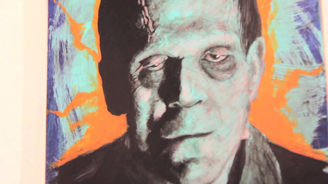 Adam Padilla Art Show at Astro-Zombies in Albuquerque - YouTube