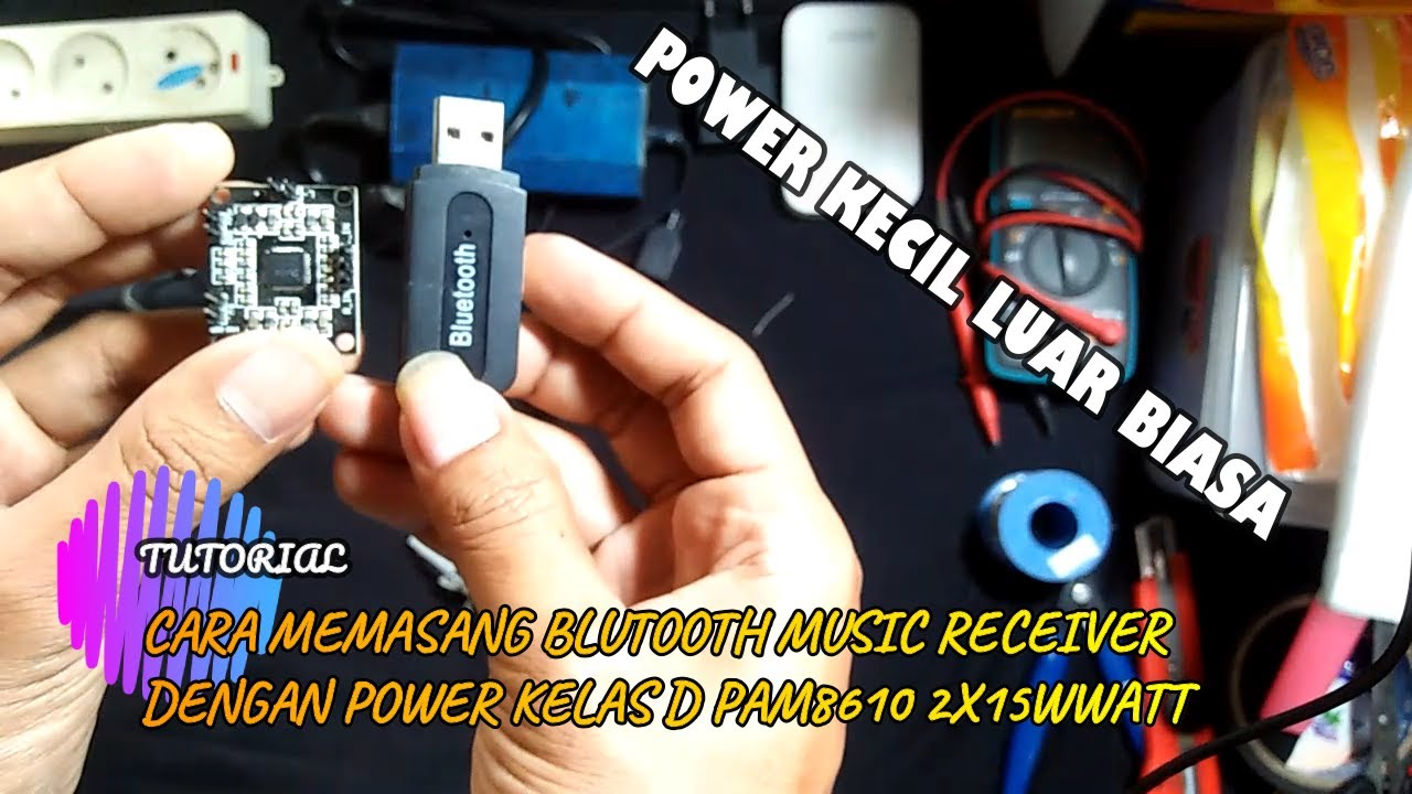 BLUTOOTH + POWER MINI PAM 8610 STEREO 2X15WATT - YouTube