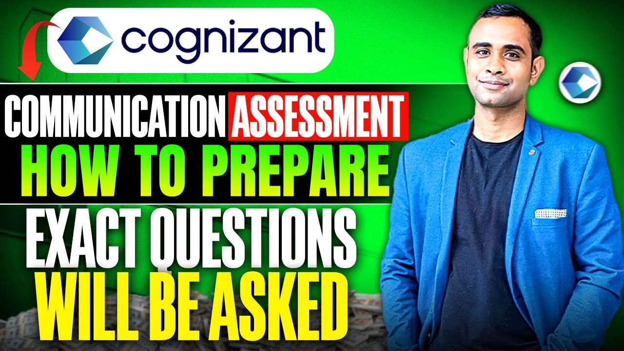 Cognizant Assessment Exact Questions | How To Prepare? | Avoid this ...