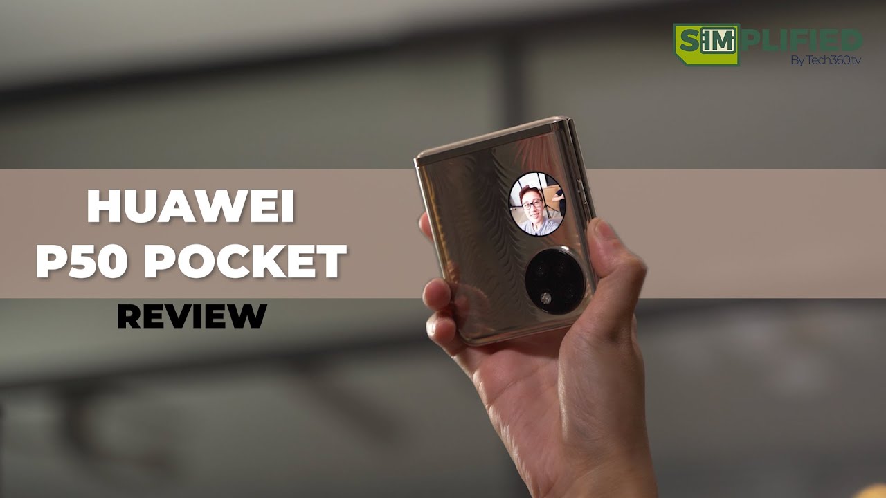 Huawei P50 Pocket Review: A Folding Phone That Folds FLAT! - YouTube