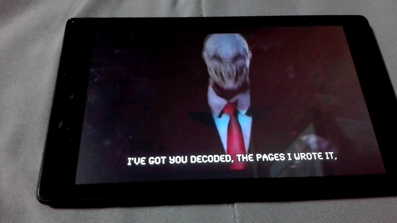 Slender man vs baldi rap battle in my tablet - YouTube