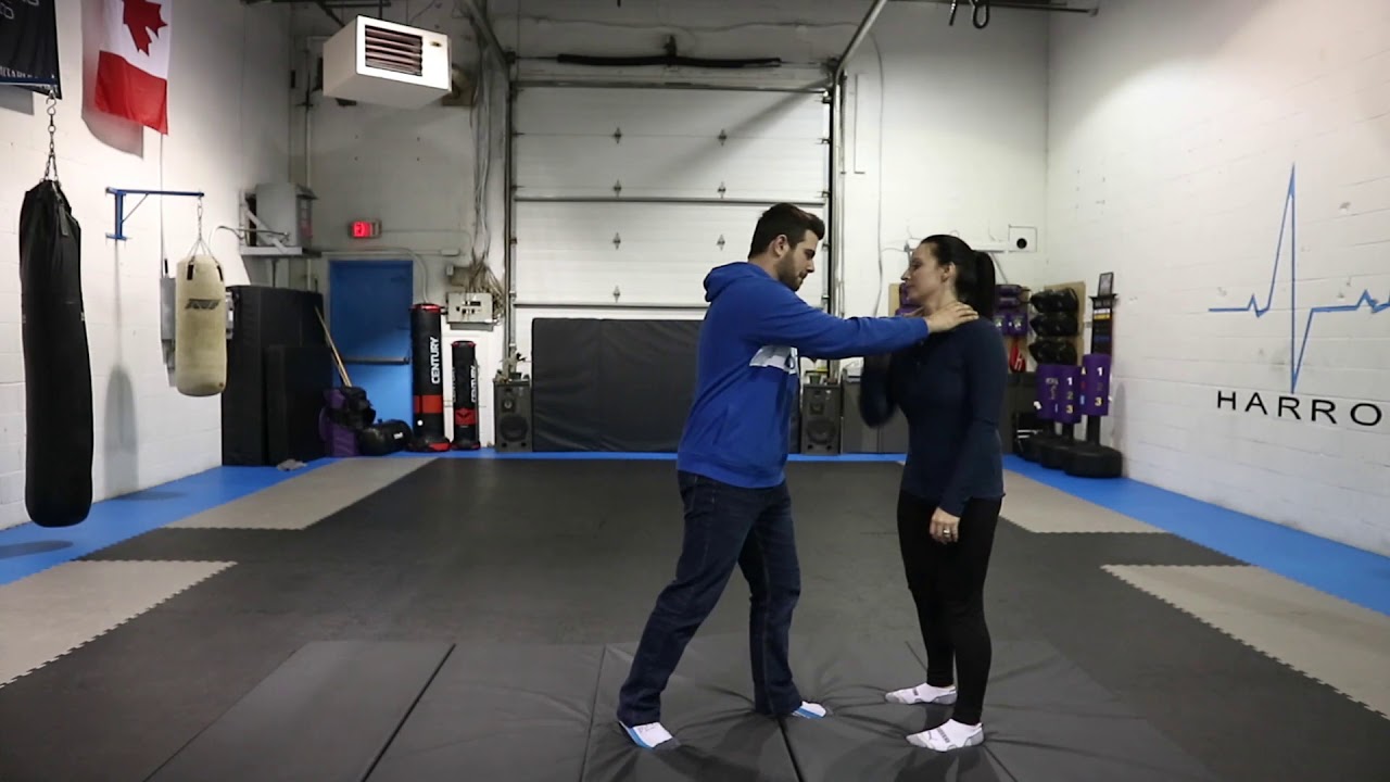Self Defense - Wrapping Arm Lock - YouTube
