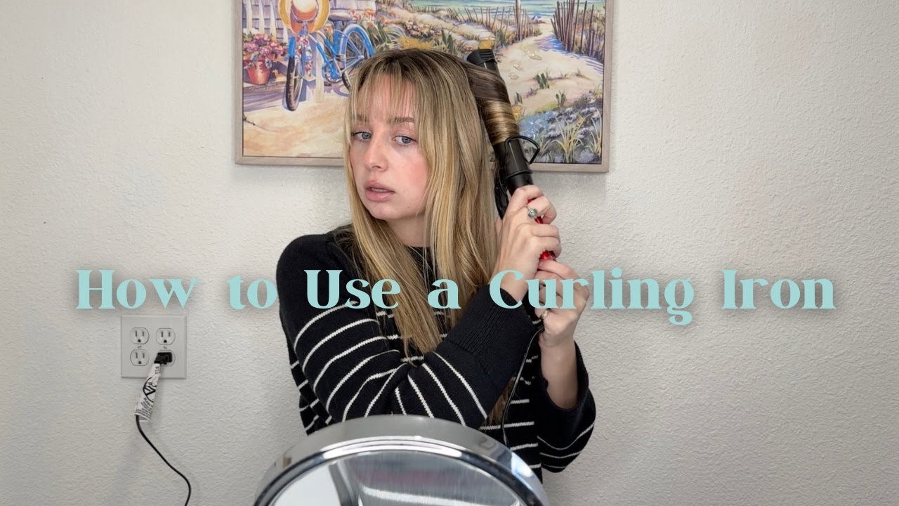 How to Use a Curling Iron | Back to the Basics of Beauty - YouTube
