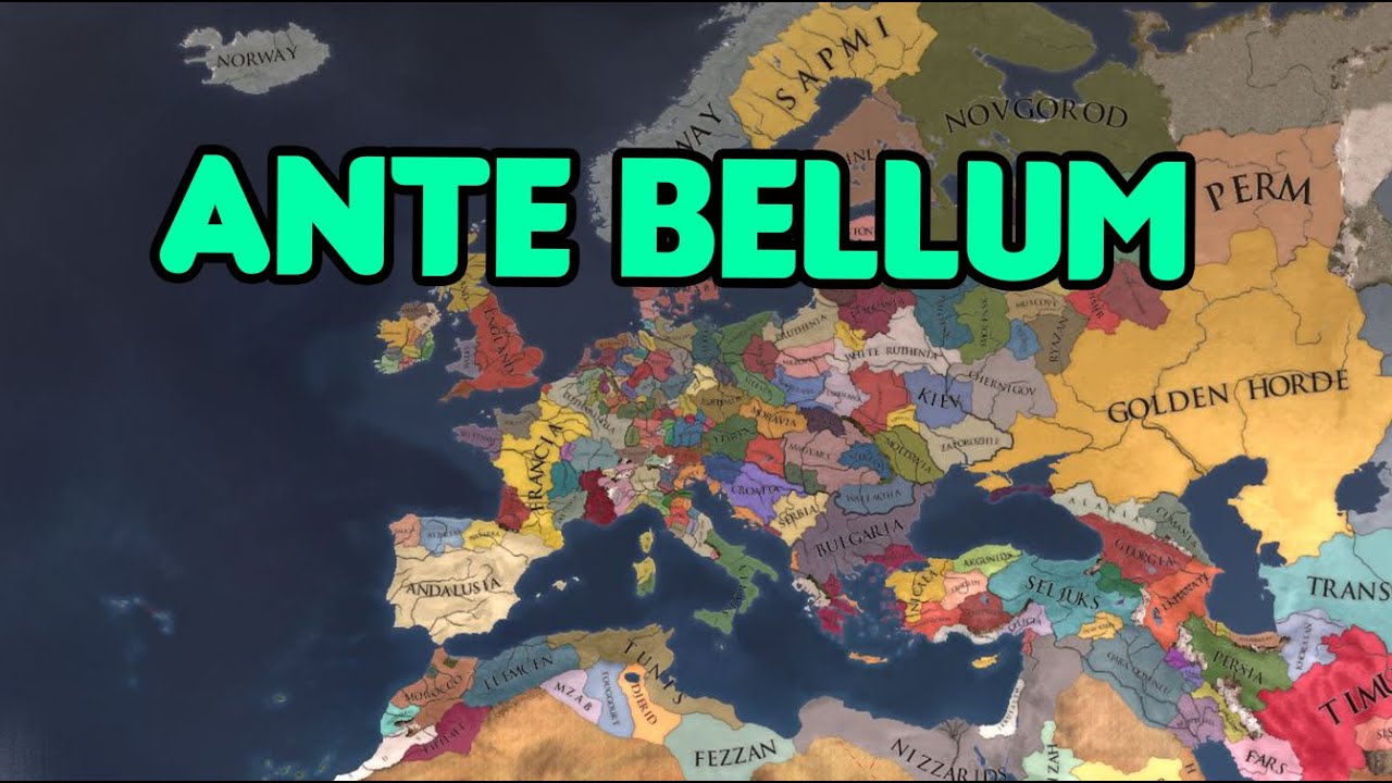 UNIVERSO ALTERNATIVO ANTE BELLUM - MODS EUROPA UNIVERSALIS 4 - EU4 ...