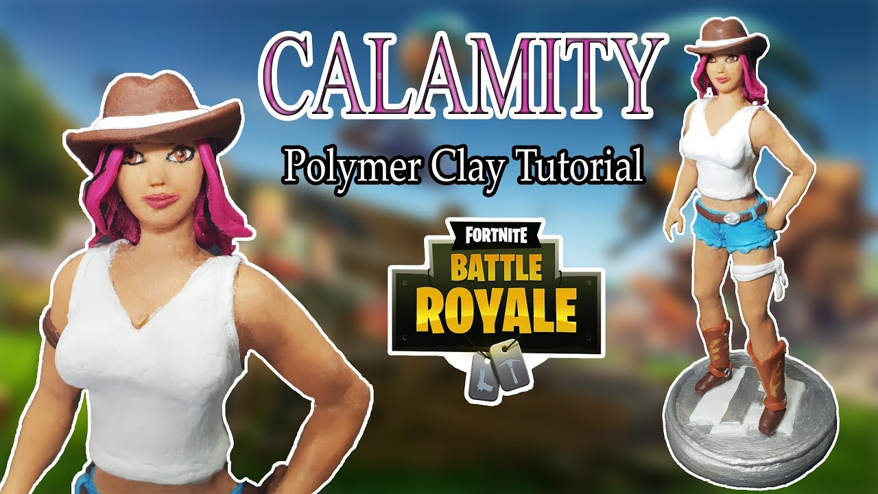 CALAMITY *** FORTNITE *** In Polymer Clay - YouTube