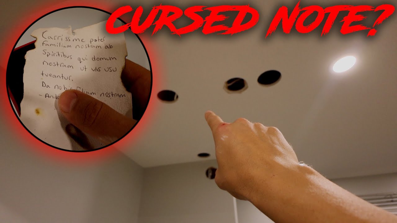 I Found a Cursed Letter Inside The Walls of My Haunted House | Cursed ...