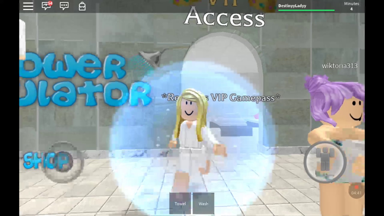 Shower Simulator In Roblox???!!! - YouTube